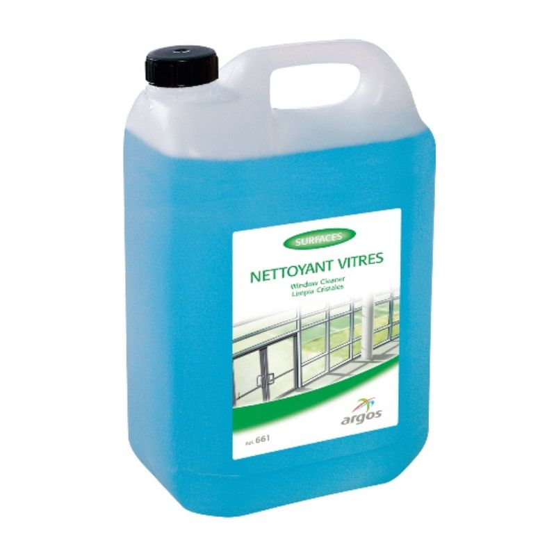 NETTOYANT VITRES BIDON 5L | Martinique Hygiène Emballage